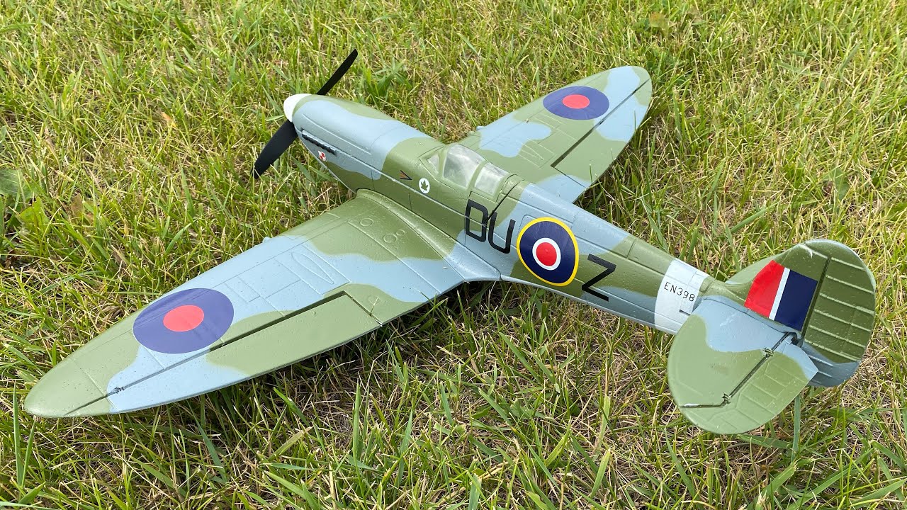 Flyzone Aircore Spitfire - YouTube