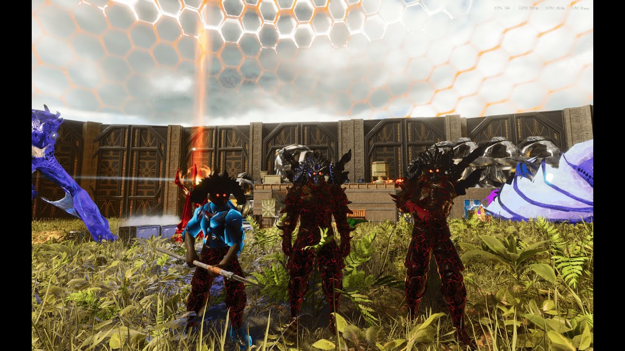 Bionic boss and havoc | inasaluna map|ARK ascended Primal Fear ...