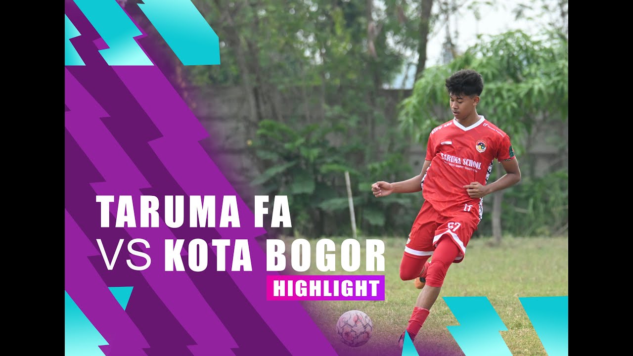 HIGHLIGHT FRIENDLY MATCH TARUMA FA VS PORPROV KOTA BOGOR - YouTube