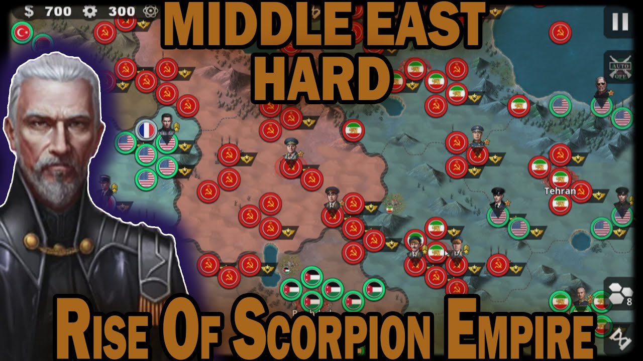 HARD MIDDLE EAST #3 Rise Of Scorpion Empire World Conqueror 4 - YouTube