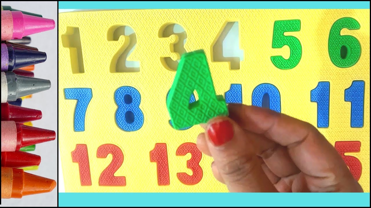 123 Counting Number II 12345 learning for kids I Colour Name II Learn ...