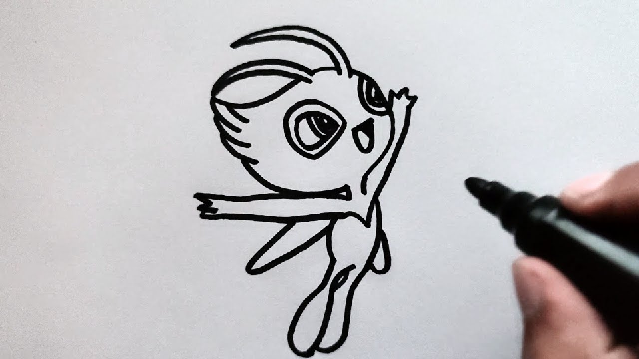 How to draw Celebi from Pokémon - YouTube