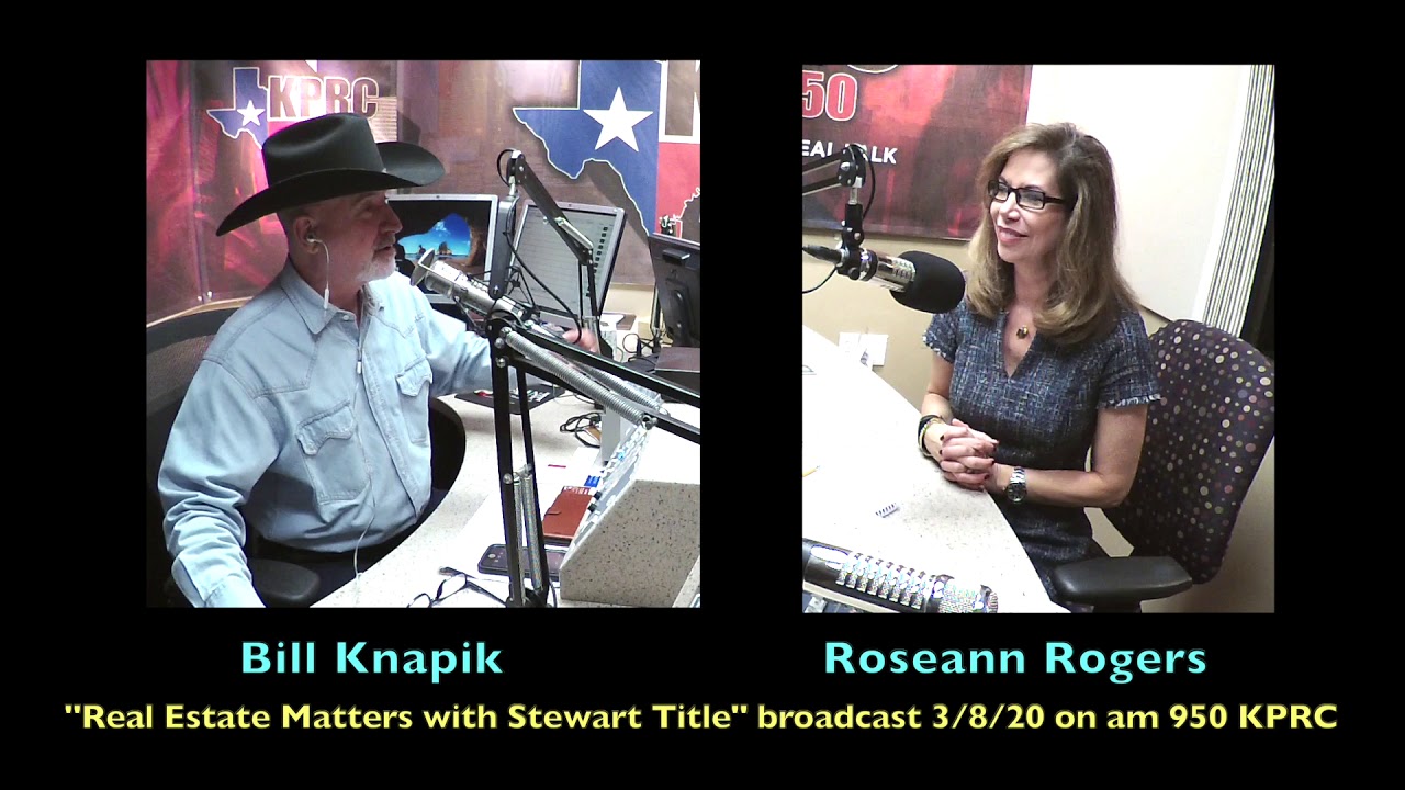 Roseann Rogers on "Real Estate Matters with Stewart Title" REM #314 ...