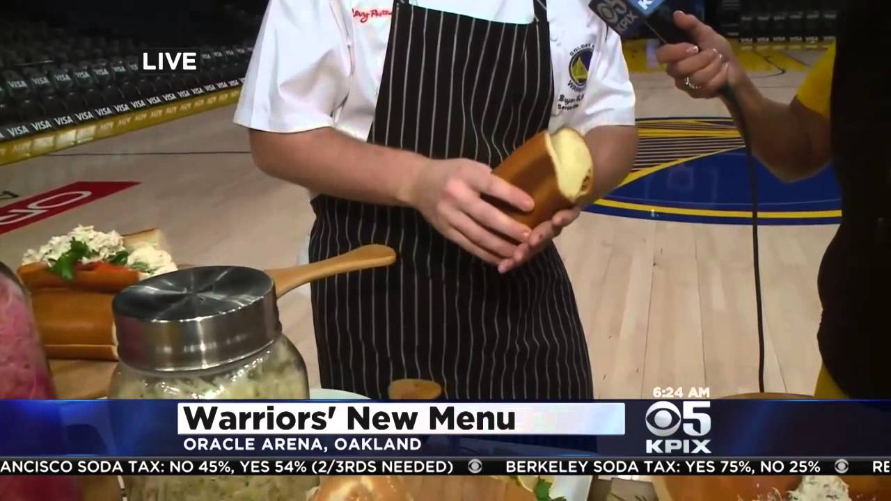 The Golden State Warriors' New Healthy Menu - YouTube