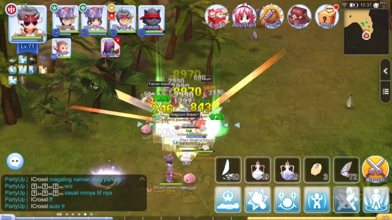 Ragnarok M Eternal Love Boss Hunting with Lord Knight - YouTube