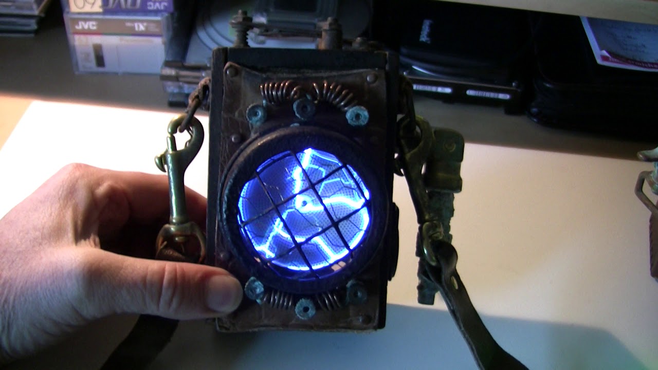 Steampunk Tesla-Pod aka Chrono-Static Insulating Field Generator - YouTube