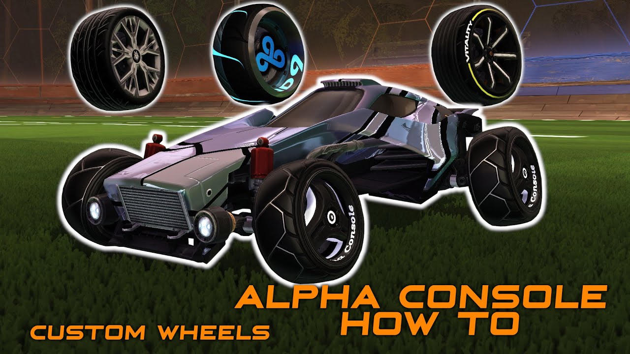 ALPHA CONSOLE HOW TO | Custom Wheels - YouTube