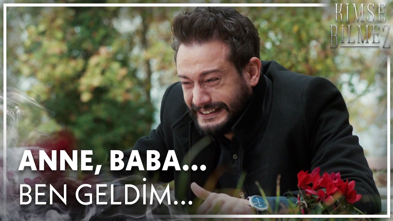 Pilot ilk kez annesi ve babasının mezarında! - Kimse Bilmez 24. Bölüm ...