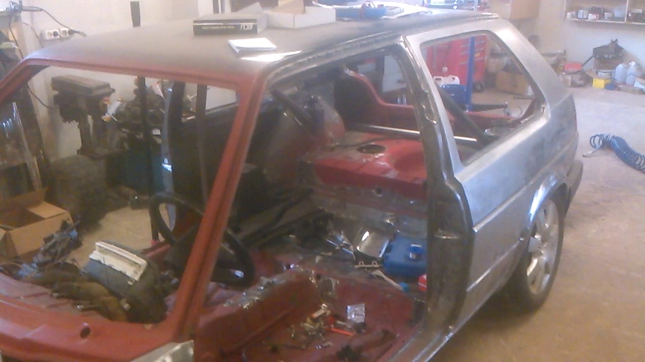 VW Golf Mk2 Vrt 4motion projekt - YouTube