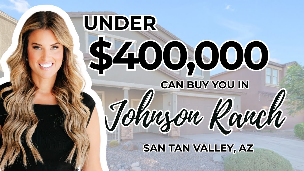 Under 400K in Johnson Ranch, San Tan Valley, Arizona - YouTube