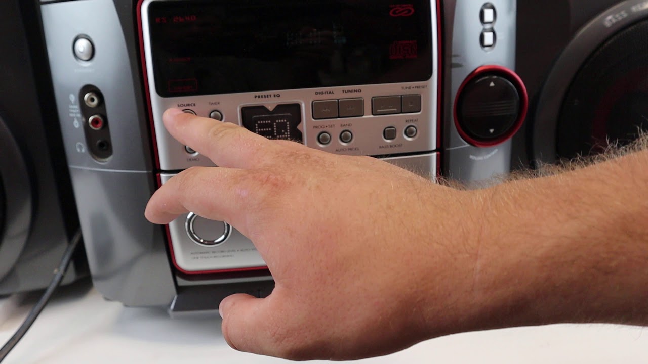 RCA RS2640B - YouTube