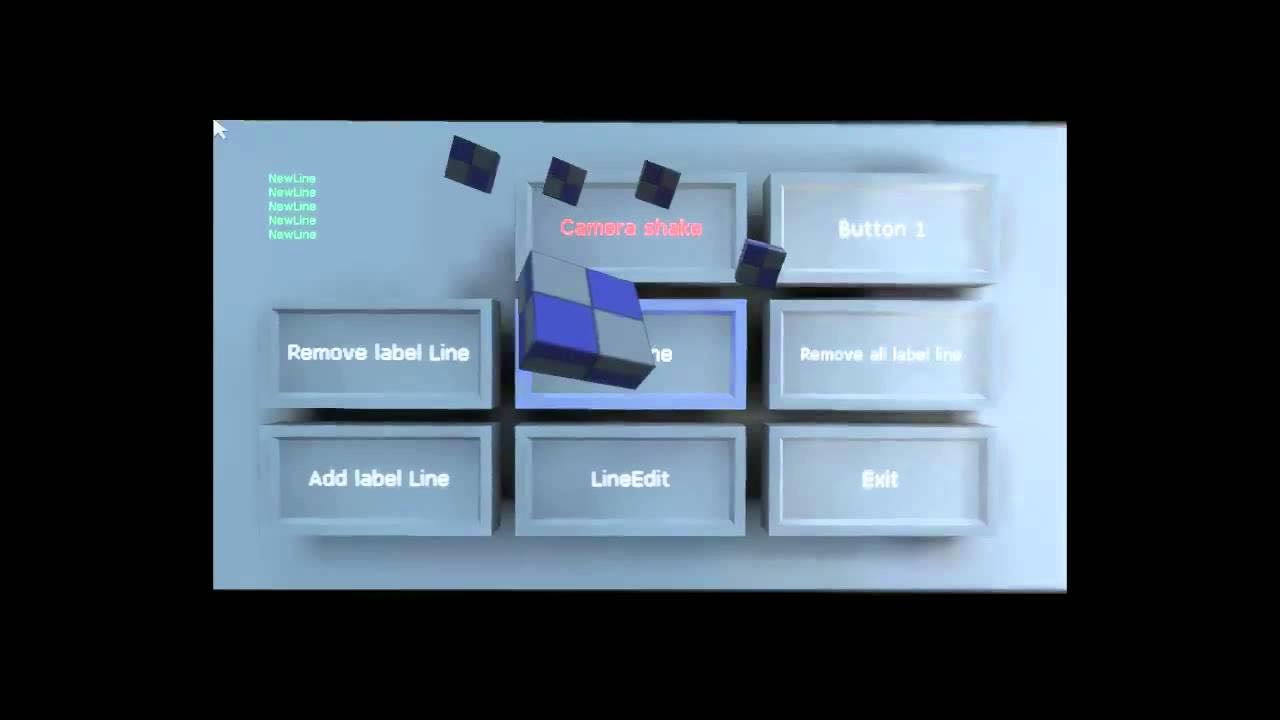 UIKit Demonstration With Leap Motion Controller : UDK UI without scaleform - YouTube