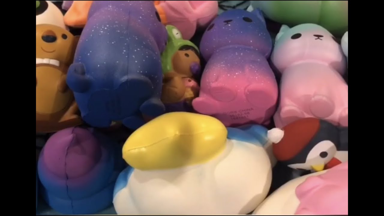 Squishy Collection Update! (Common, more fuzzy squishies, and smooshy ...