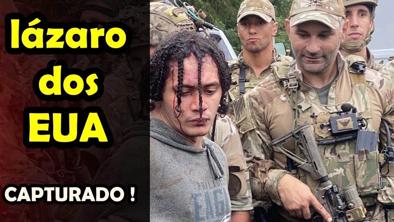 LÁZARO DOS EUA :brasileiro foragido é capturado pela policia após 14 ...
