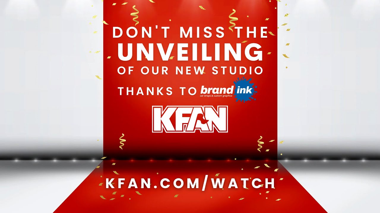 New KFAN Studio Unveiling - YouTube