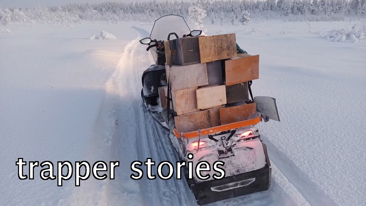Ice cold arctic weather makes trapping difficult | trapper stories ep5 ...