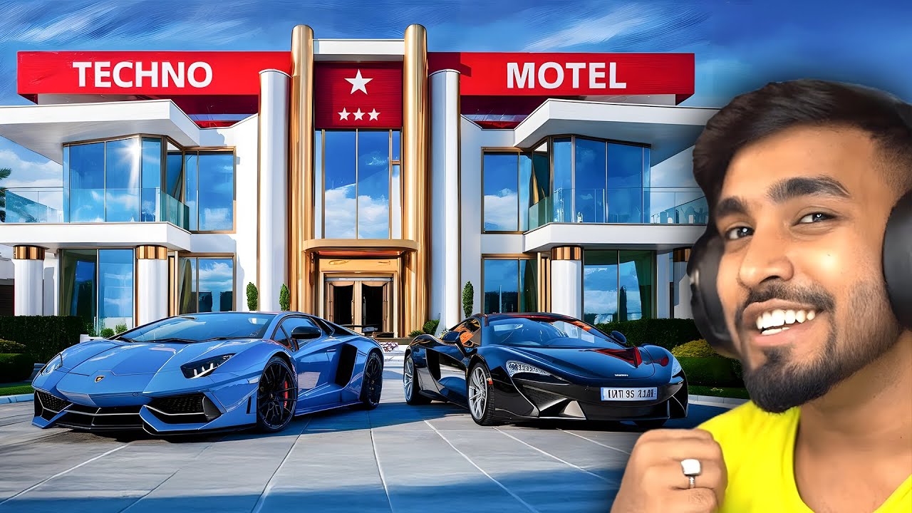 I BUILT A LUXURY MOTEL IN THE CITY - TECHNO GAMERZ MOTEL MANAGER ...