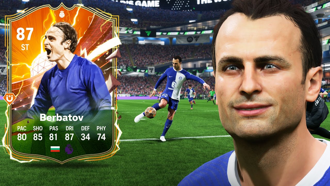 87 Dimitar Berbatov is The ICEMAN.. 🧊 - YouTube