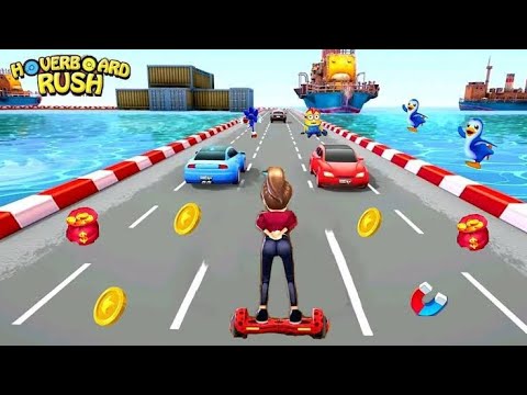 Hoverboard Rush Runner Game | New Hoverboard Rush Game in 2023-Android/ISO Gameplay HD - YouTube