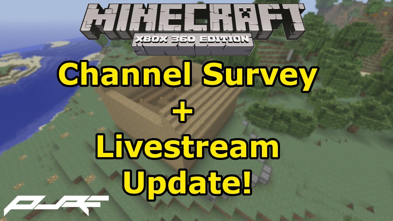 Minecraft Xbox 360: Giveaway Winner | Channel Survey | Livestream ...
