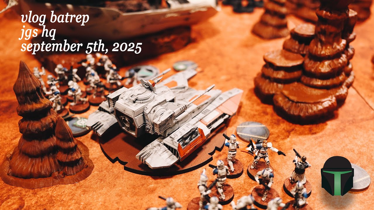 Star Wars Legion Battle Report Vlog (Poggle, Kalani, Sun Fac vs. Rex ...