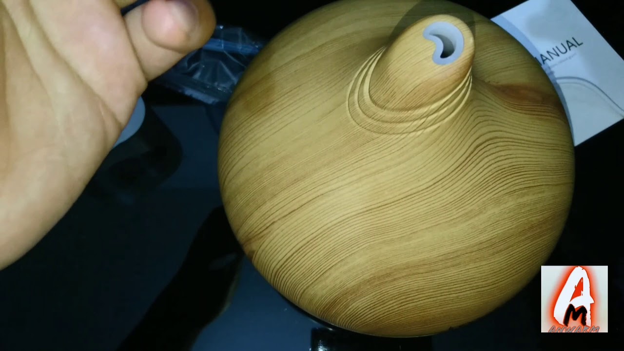 InnooCare Aroma Diffuser Wood Grain Humidifier 300ml IN2-300B (Review ...