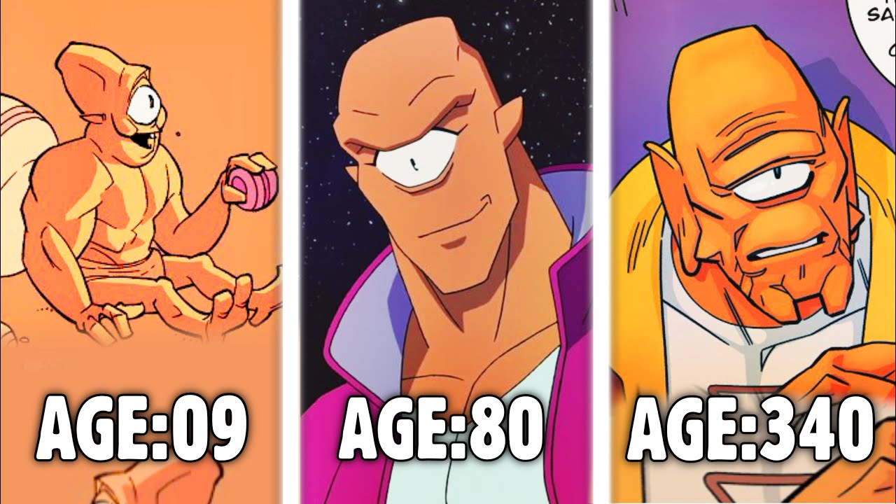 Entire Life Of ALLEN THE ALIEN (UPDATED) | Allen The Alien Vs Omni Man ...