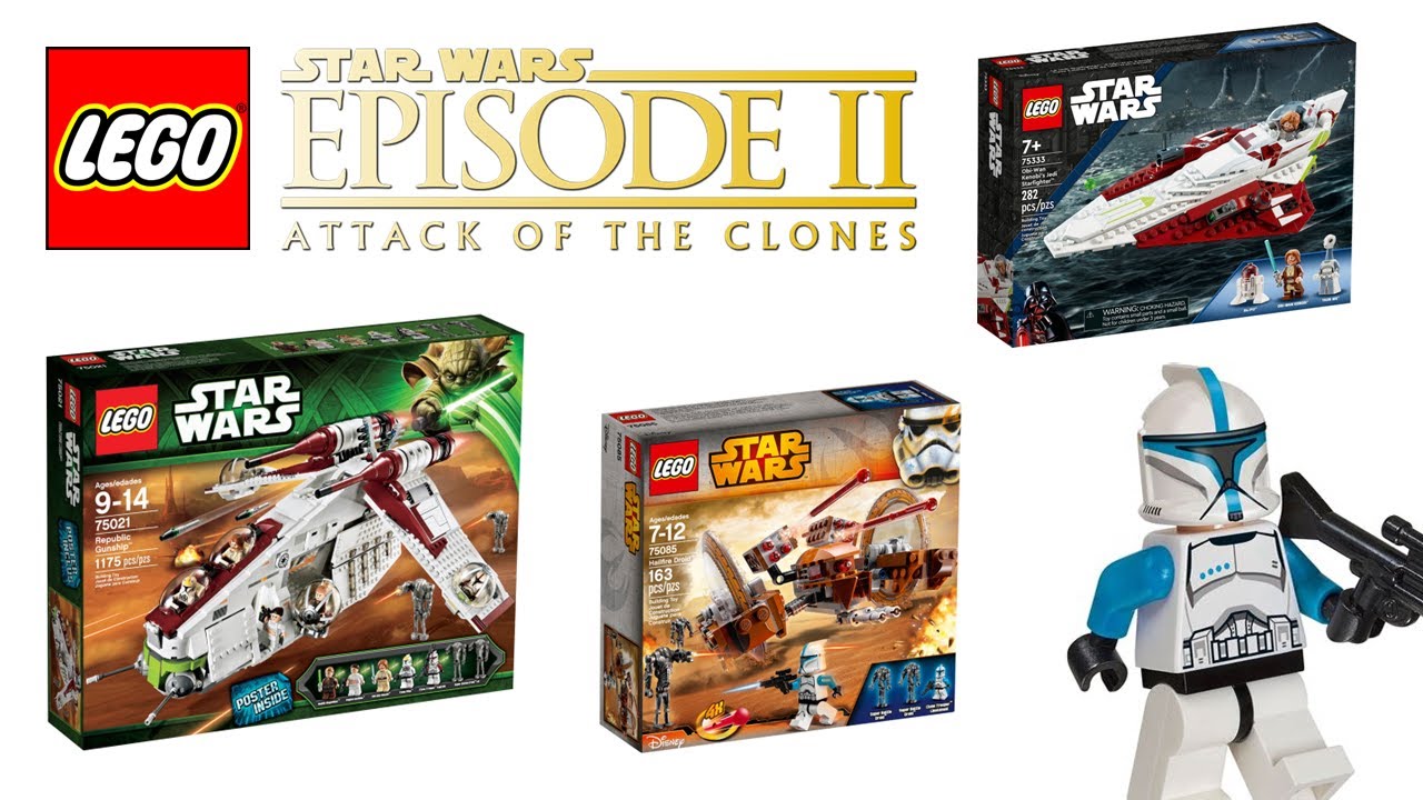 Alle Lego Star Wars Sets zu Episode 2 | 2002-2024 - YouTube