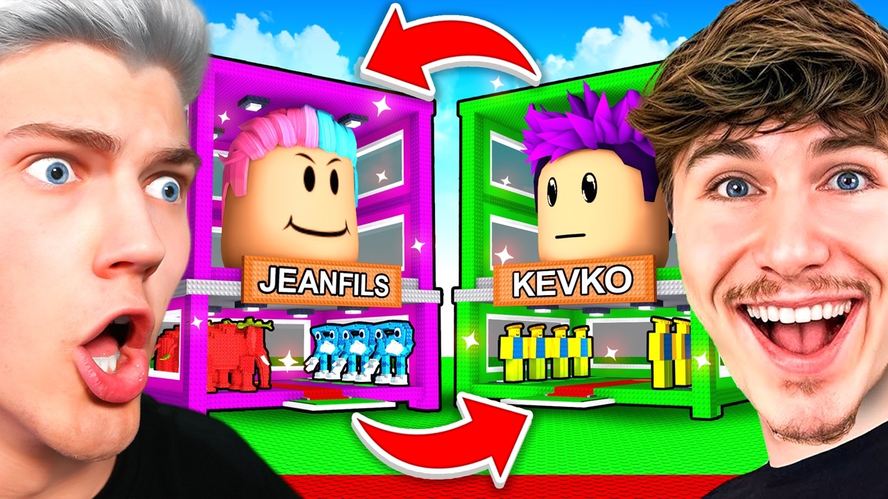 J'échange mon COMPTE avec KEVKO sur Steal a Brainrot - YouTube