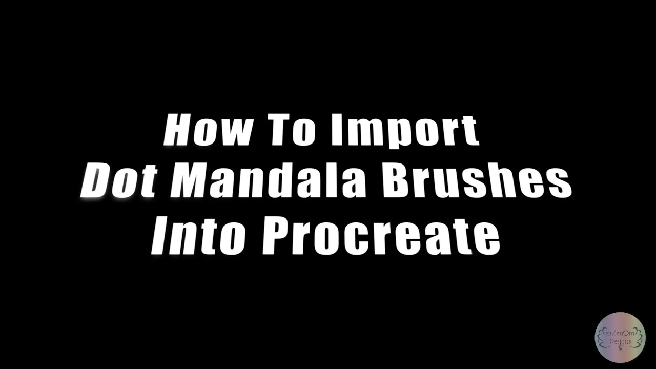 How To Import Downloaded Brushes Into Procreate YouTube how-to-import-downloaded-brushes-into-procreate-youtube