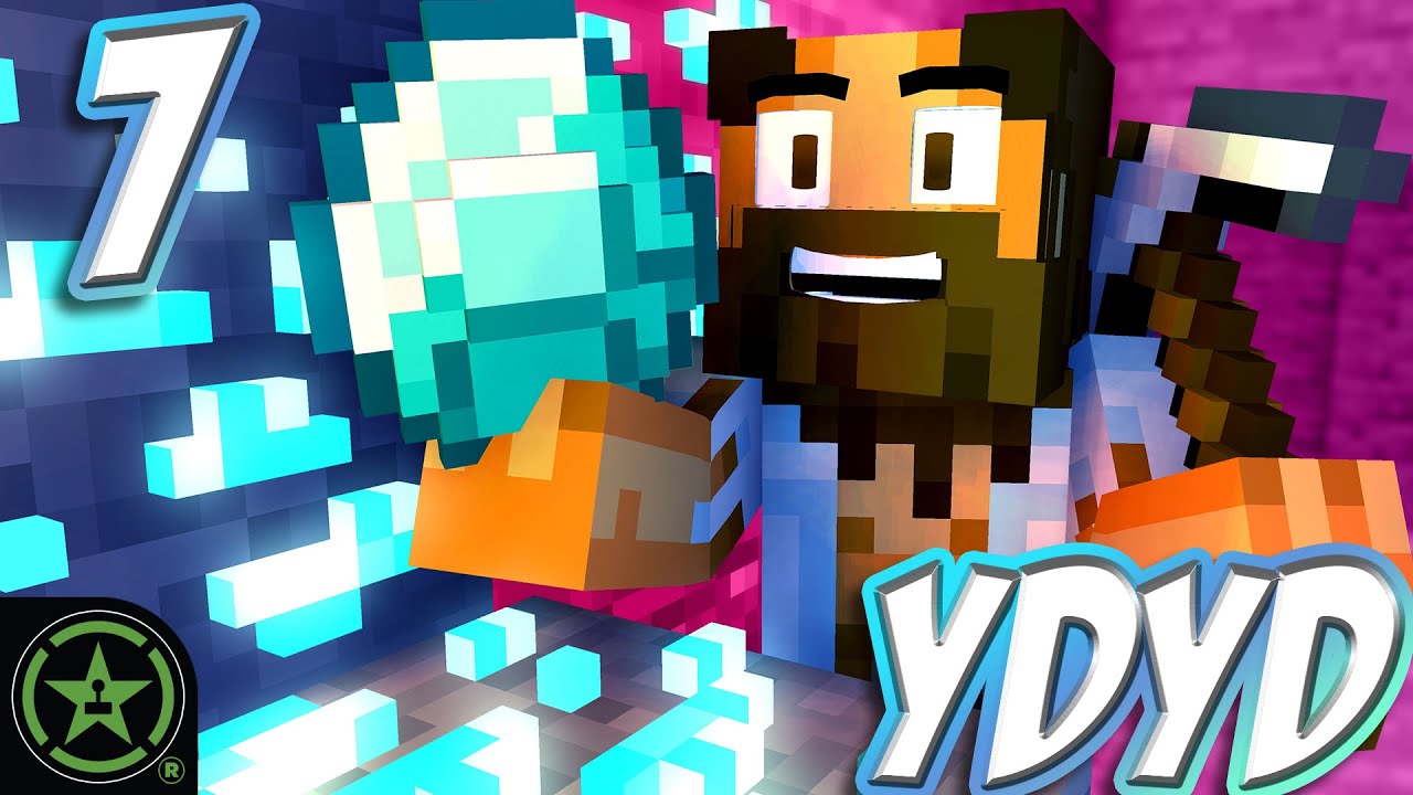 Upping Our Diamond Game - Minecraft - YDYD 3 (Part 7) - YouTube