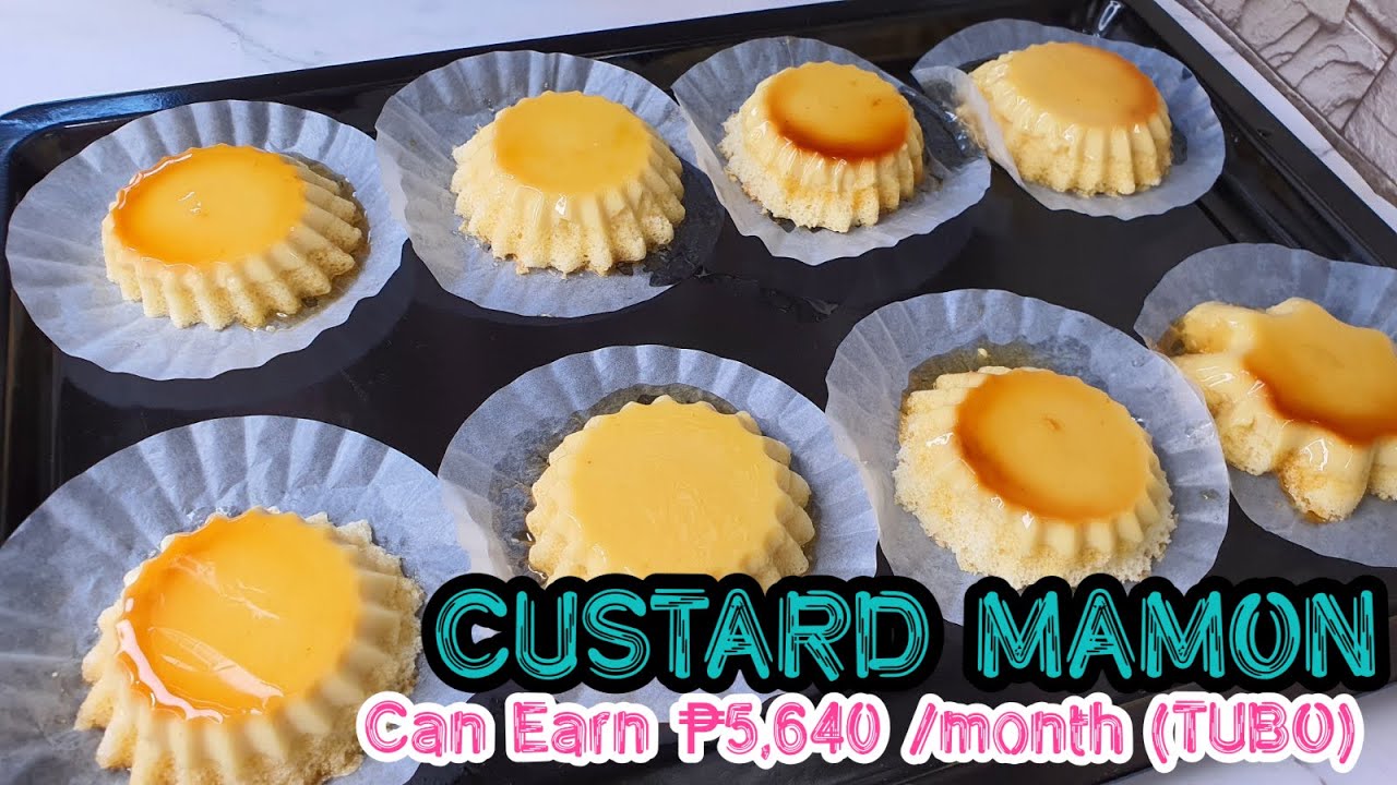 CUSTARD MAMON | COMPLETE RECIPE AND COSTING | dycent tv ♥ - YouTube