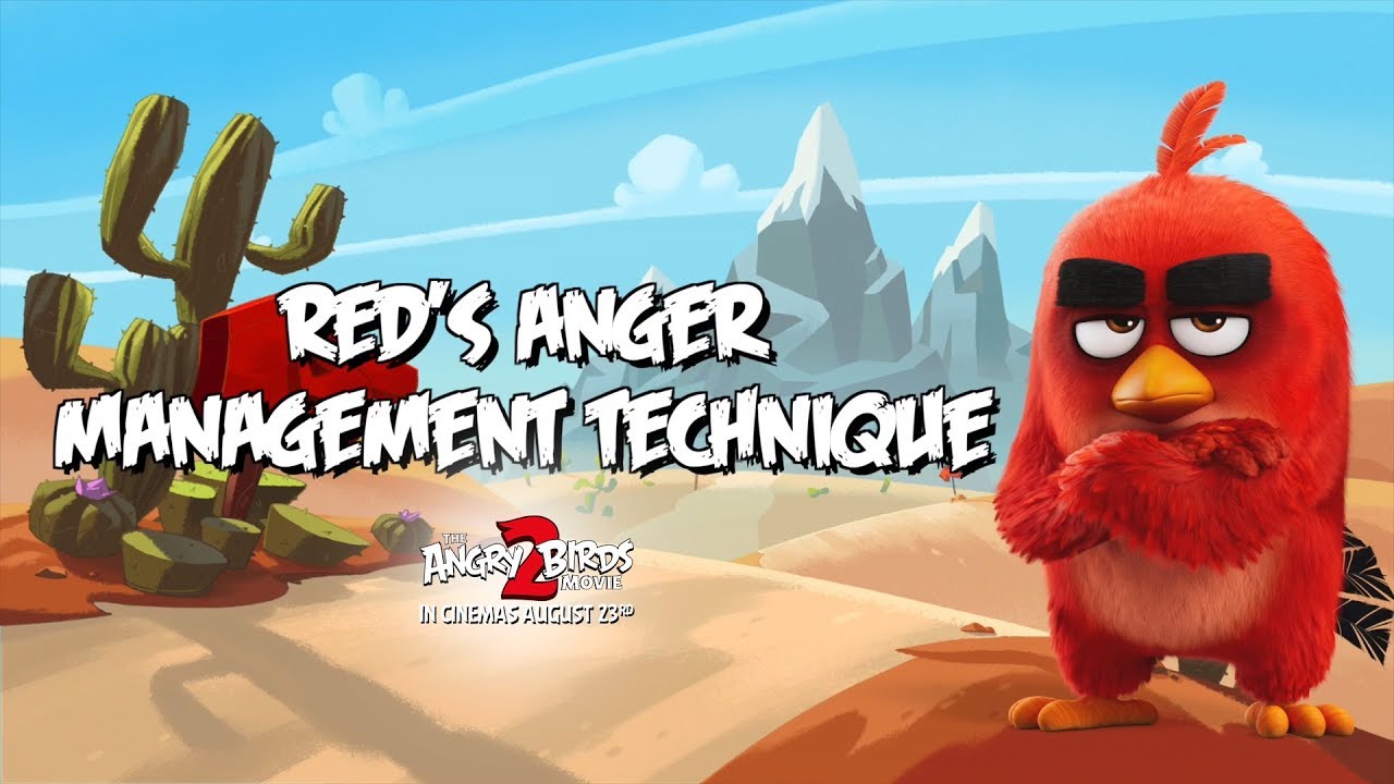 Angry Birds Movie 2 | Red’s Anger Management | In Cinemas August 23 ...