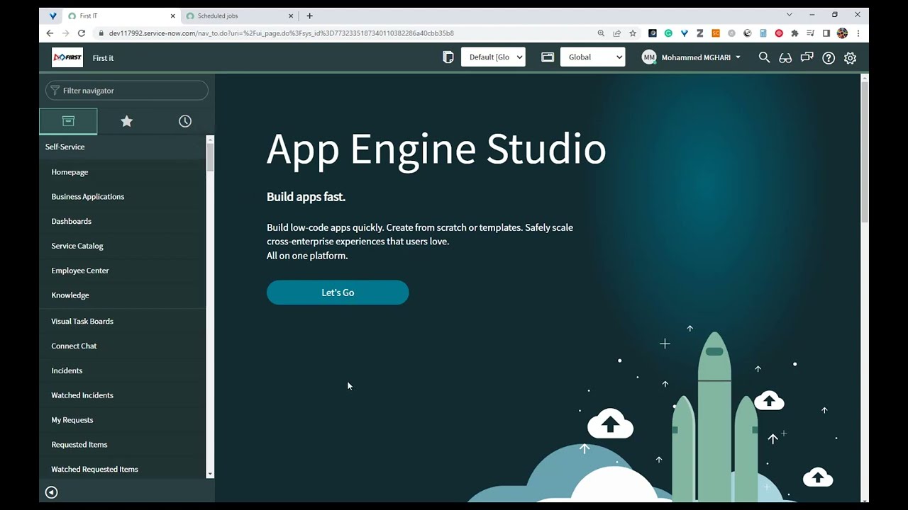 14 ServiceNow Scheduled Job Automatically Run A Script ARABIC 14 ServiceNow Scheduled Job Automatically Run A Script ARABIC