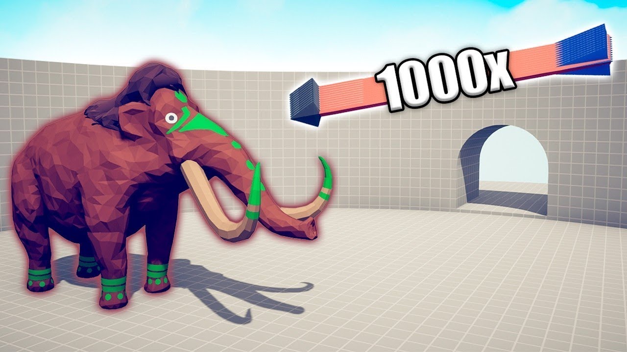 ZOMBIE MAMMOTH & HULK vs 1000x OP UNITS COMPILATION - Totally Accurate ...