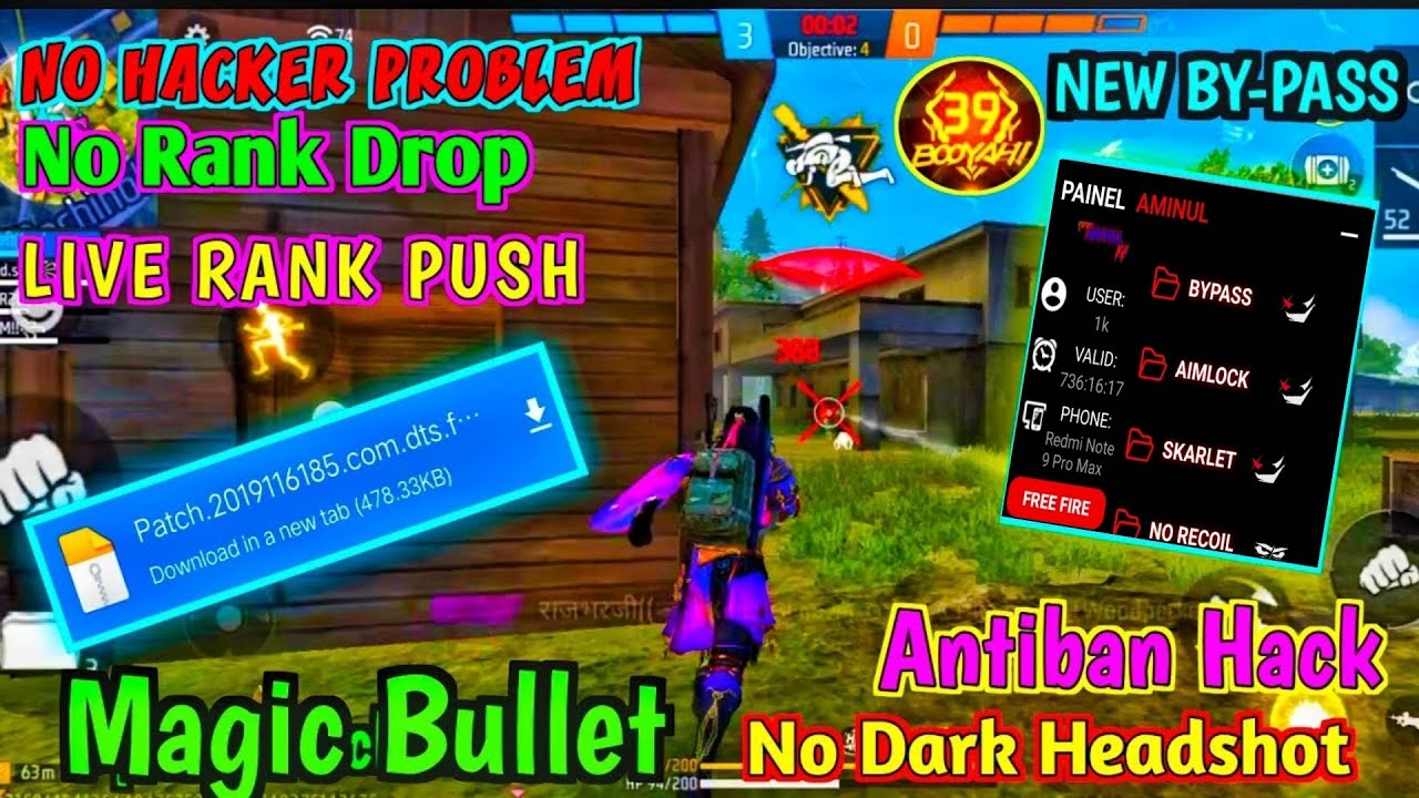 Fire Fire Max Hack +🔥 All Rank Working🔥 Magic bullet injector Antiban ...