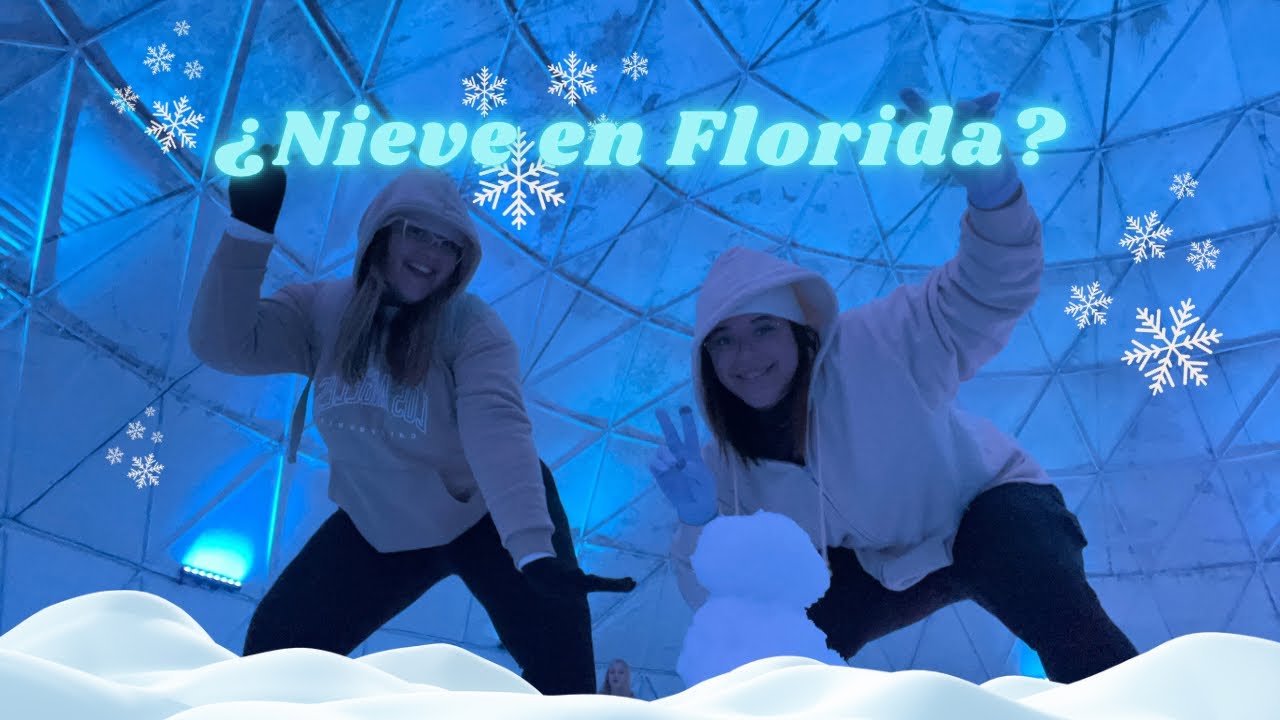 ¿VIMOS NIEVE EN FLORIDA? 😯 ️ VLOG #2 (Parte 1) ~VN VLOGS - YouTube