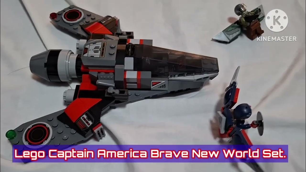 Lego Captain America Brave New World Set. - YouTube