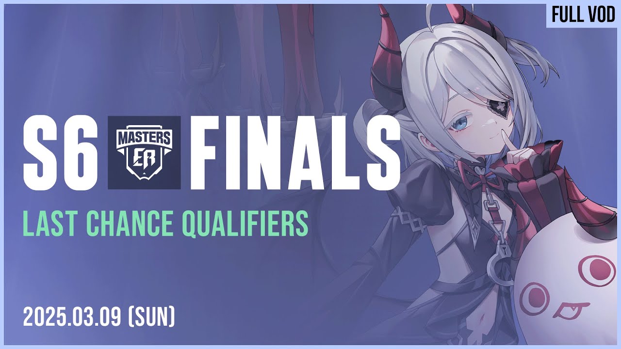 [Full] ETERNAL RETURN MASTERS 2025 Season 6 FINALS LCQ - YouTube