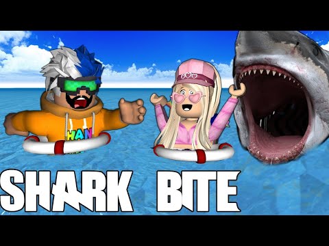 BÜYÜK KORKUNÇ KÖPEK BALIĞI PEŞİMİZDE | Roblox Shark Bite | Roblox Türkçe Han Kanal