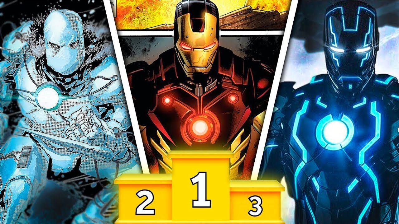Top 30 Strongest Iron Man Suits! Ranked by Power Level - YouTube