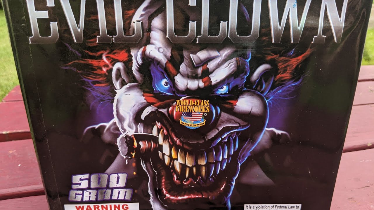 Evil Clown by World Class Fireworks - YouTube