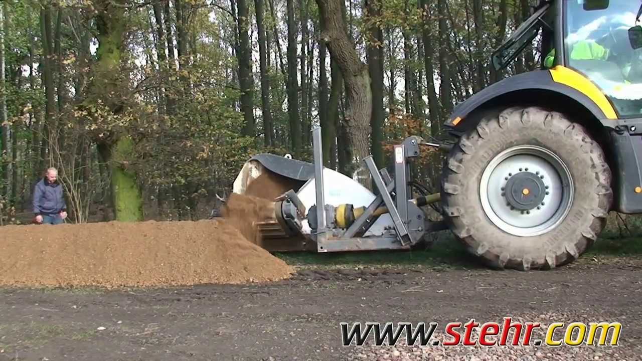 Stehr Tractor Wheel Trench Cutter | [EN Language] [HD] - YouTube
