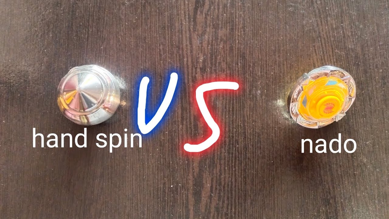 Most powerful hand spin beyblade vs nado l💥 - YouTube