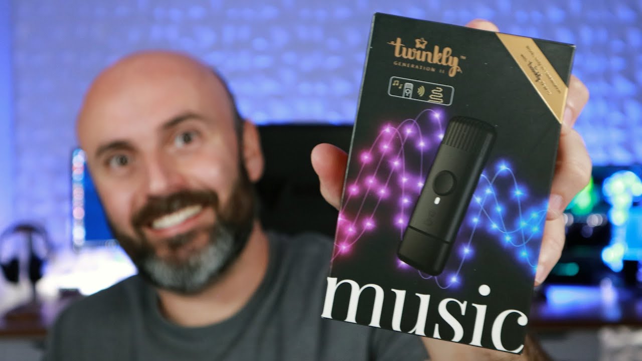 Twinkly Lights & Twinkly Music In Action - Smart Christmas Lights - YouTube