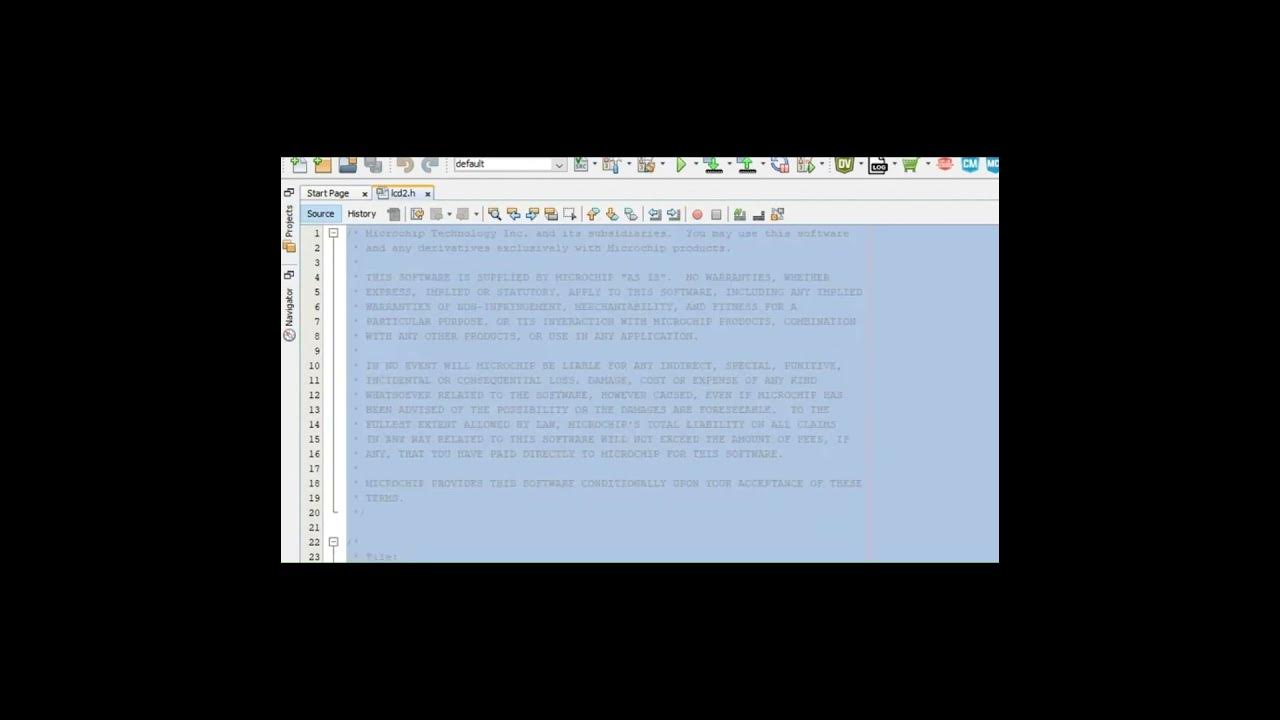 how to add a header file in MPLAB X IDE #electronics #tutorial #coding #mplabx #microcontroller ...