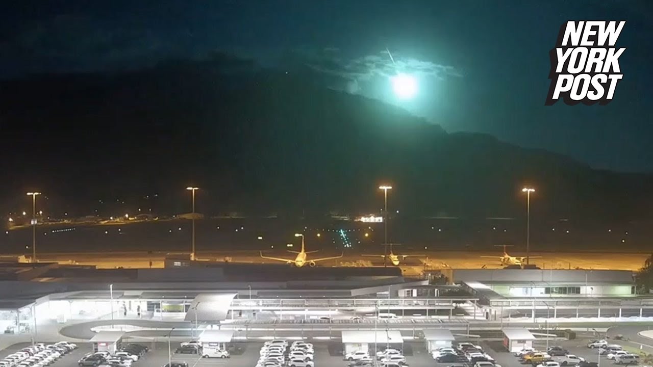 Meteoroid fireball blazes across night sky: ‘Pretty incredible’ | New ...