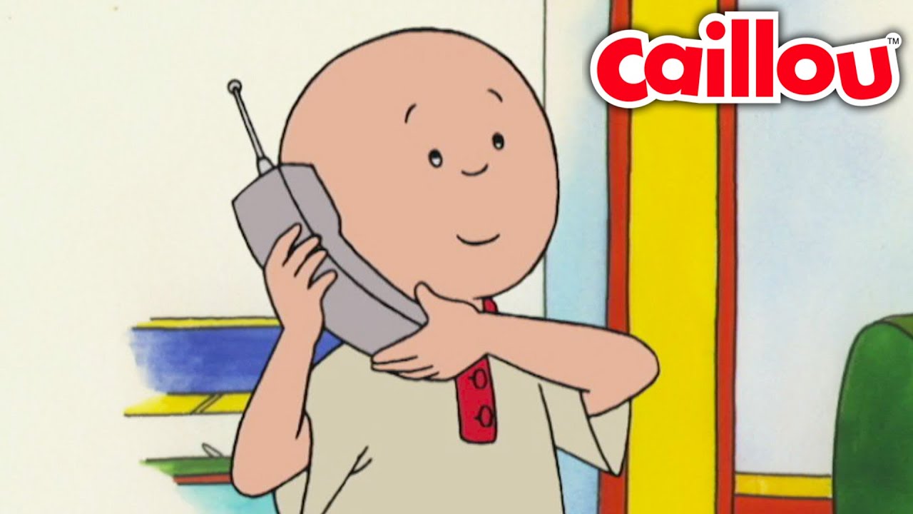 Caillou's Phone Call | Caillou - WildBrain | Learning for Kids - YouTube