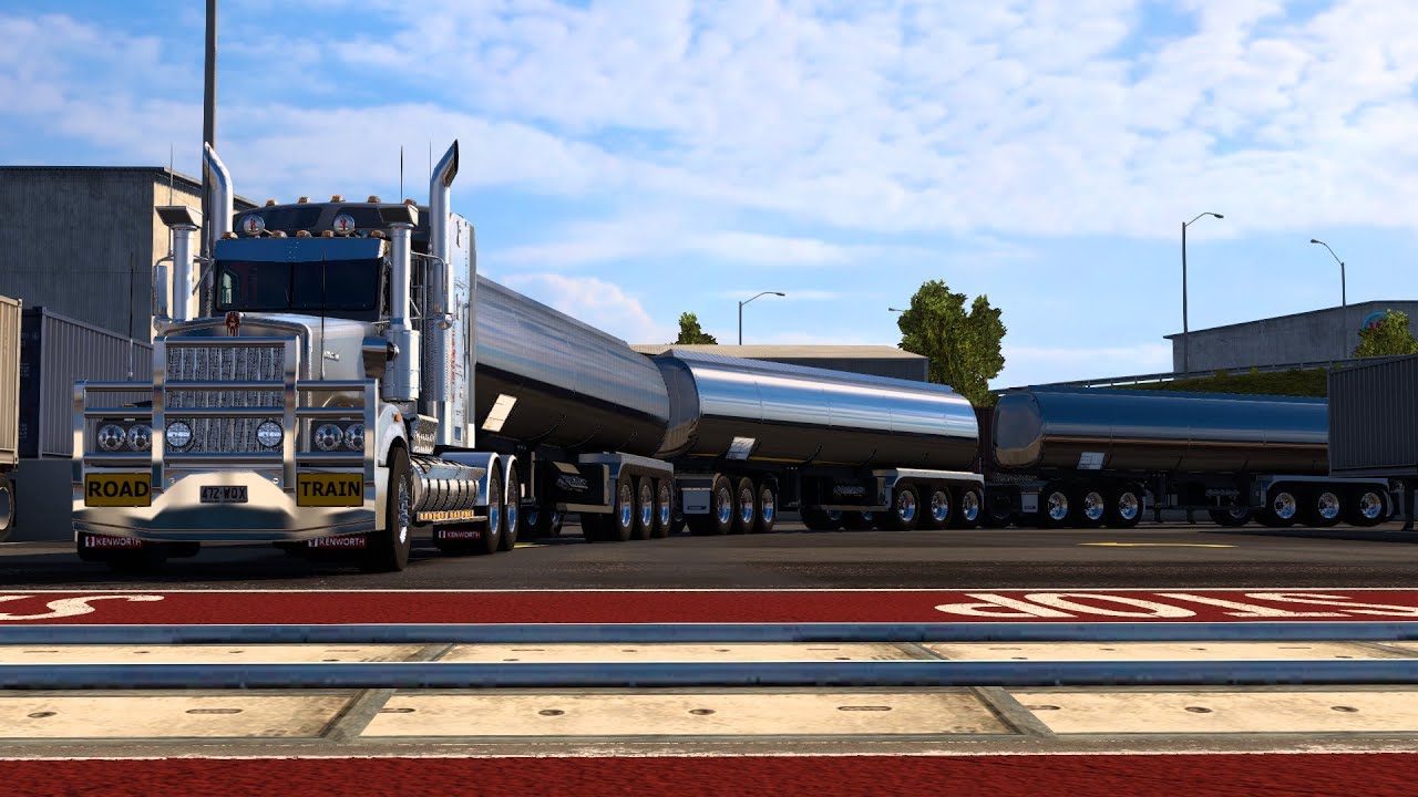 American Truck Simulator Kenworth T950 PT 2 - YouTube