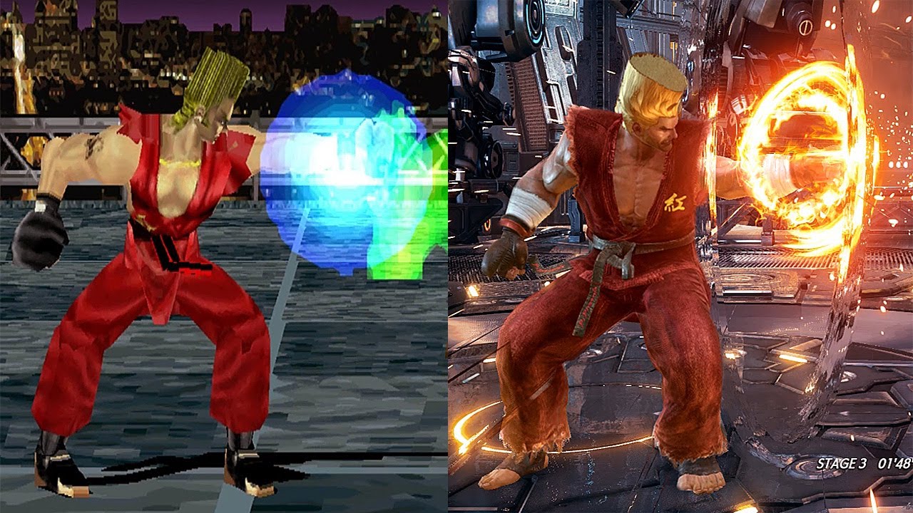 Tekken - Paul 10 Hit Combo Evolution Gameplay (1080p 60FPS) 2022 - YouTube